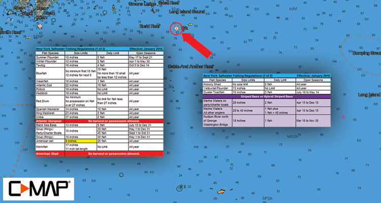 C-MAP Featured Hotspot: Eaton's Neck Triangle - On The Water