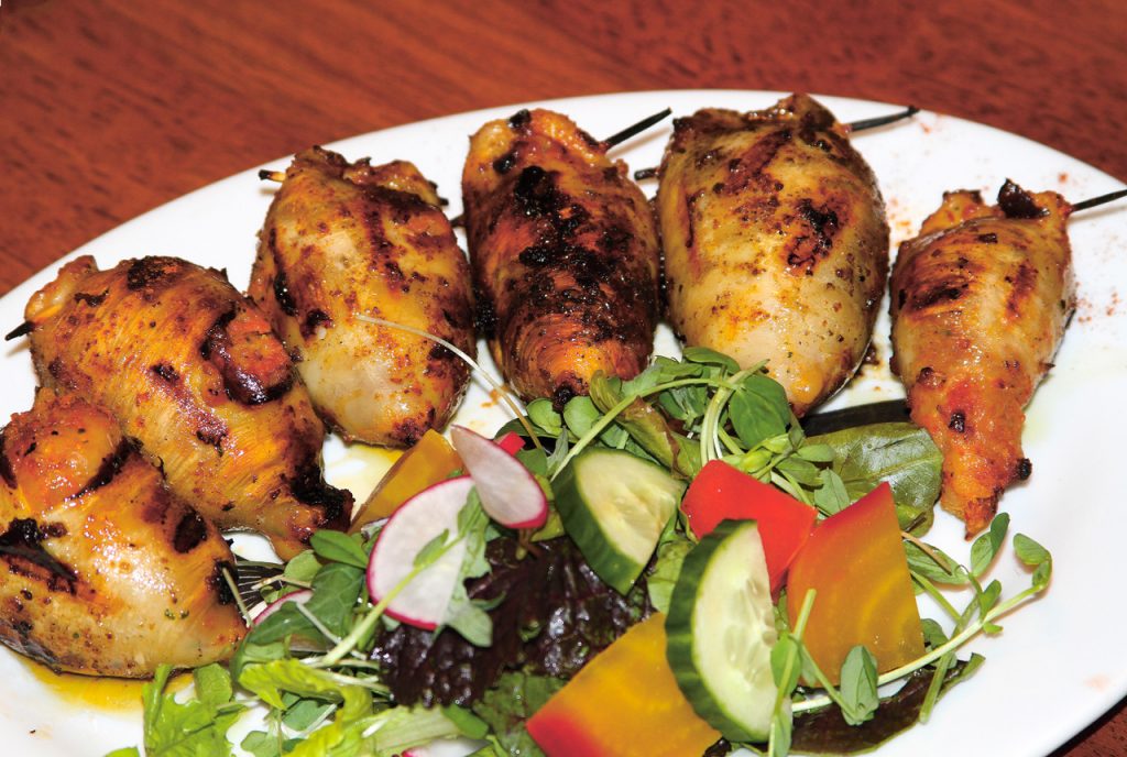 Grilled Chourico-Stuffed Squid Recipe - On The Water