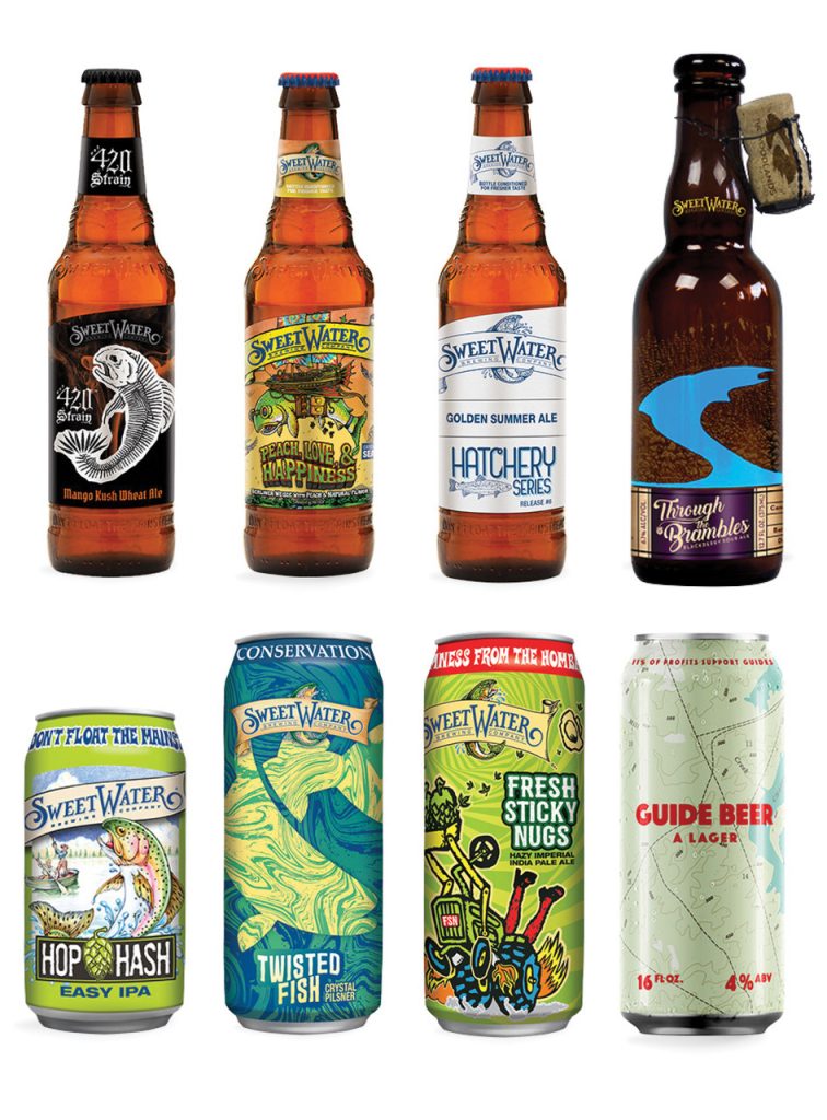 Sweet Water Brewing Co. 420 Extra Pale Ale - On The Water