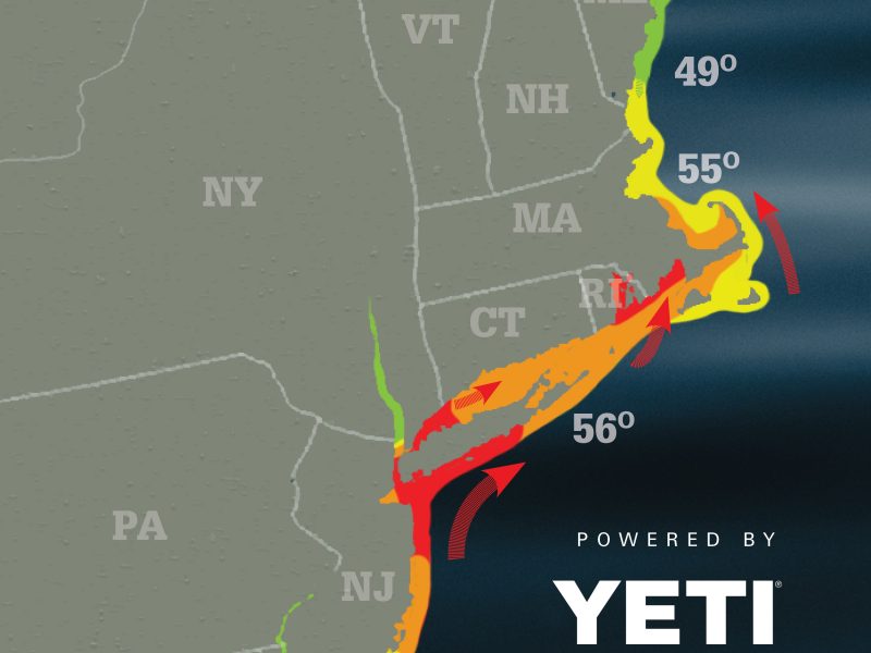 Striper Migration Map - May 31, 2019 - On The Water