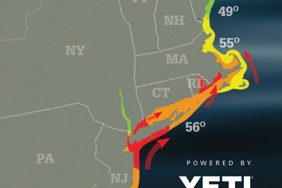 Striper Migration Map - May 31, 2019 - On The Water
