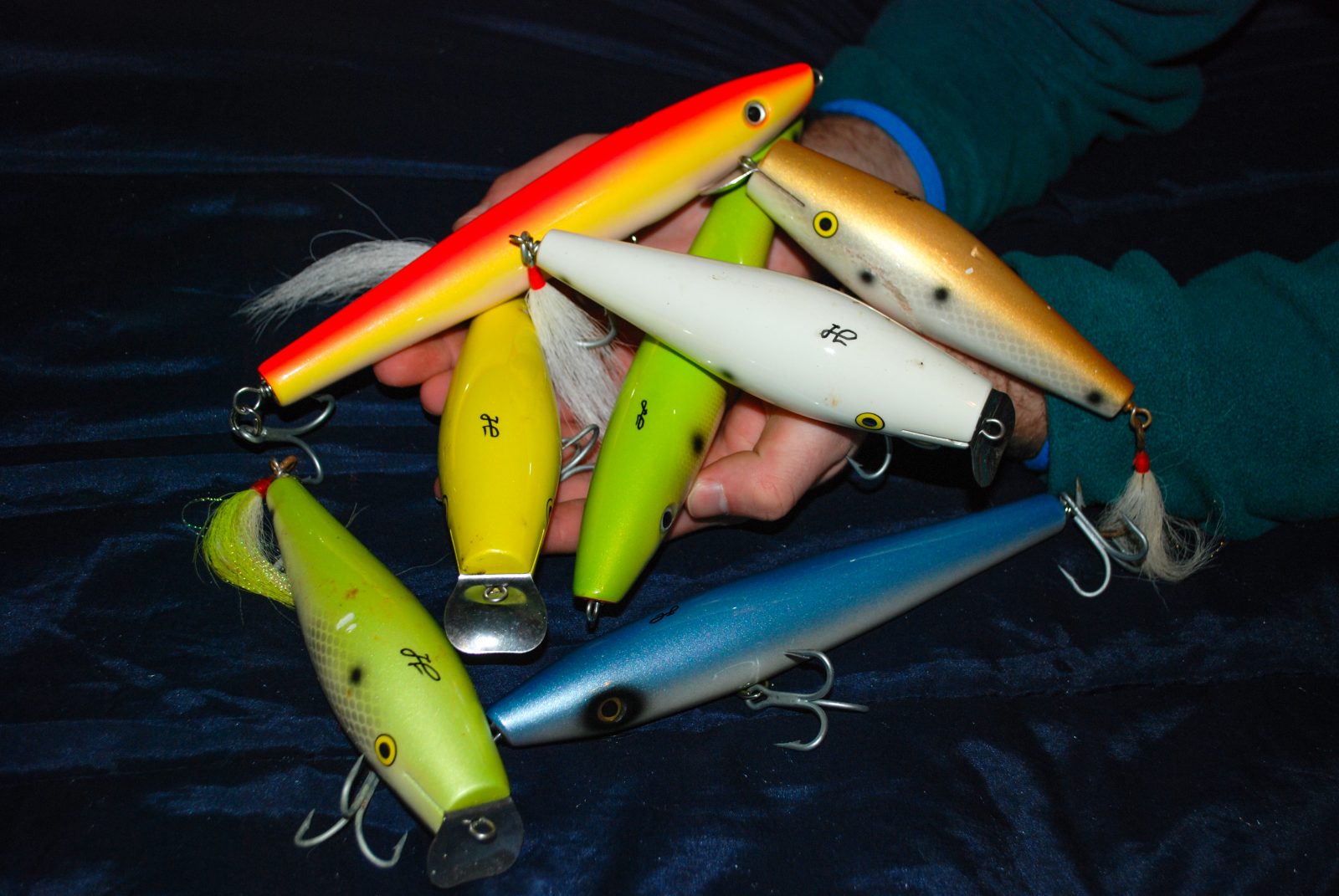 Big Stripers on Topwater Lures - On The Water