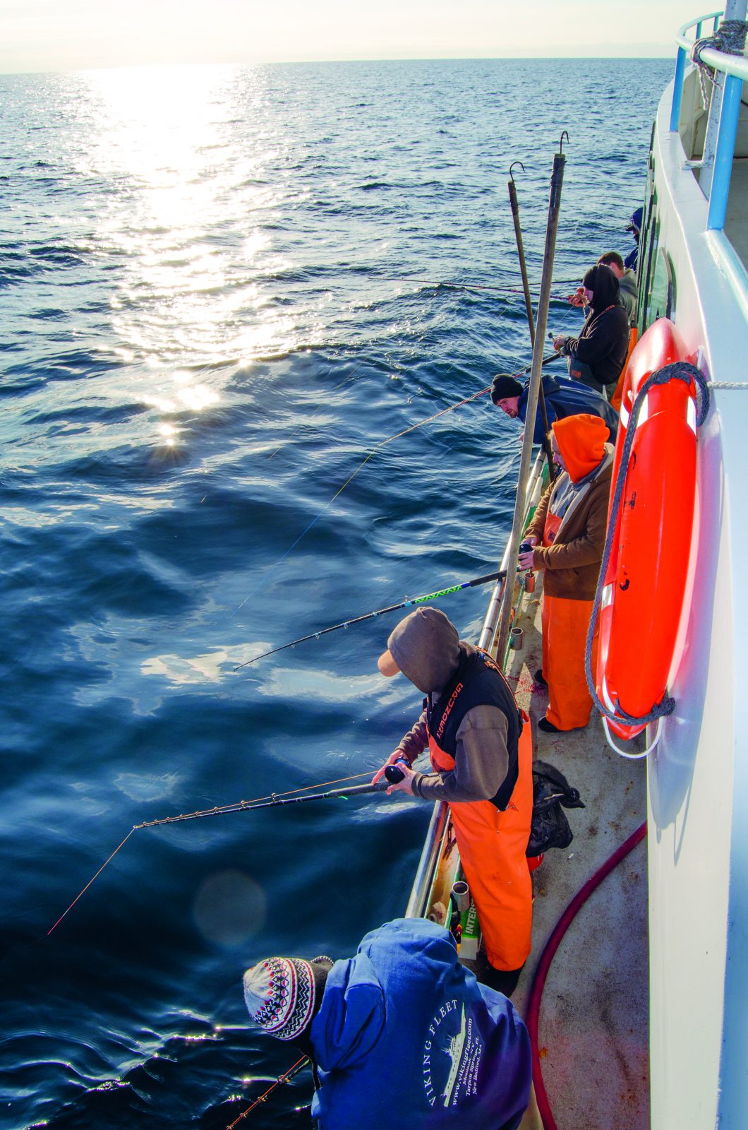Bottom-Fishing on Party Boats with Heated Handrails - On The Water