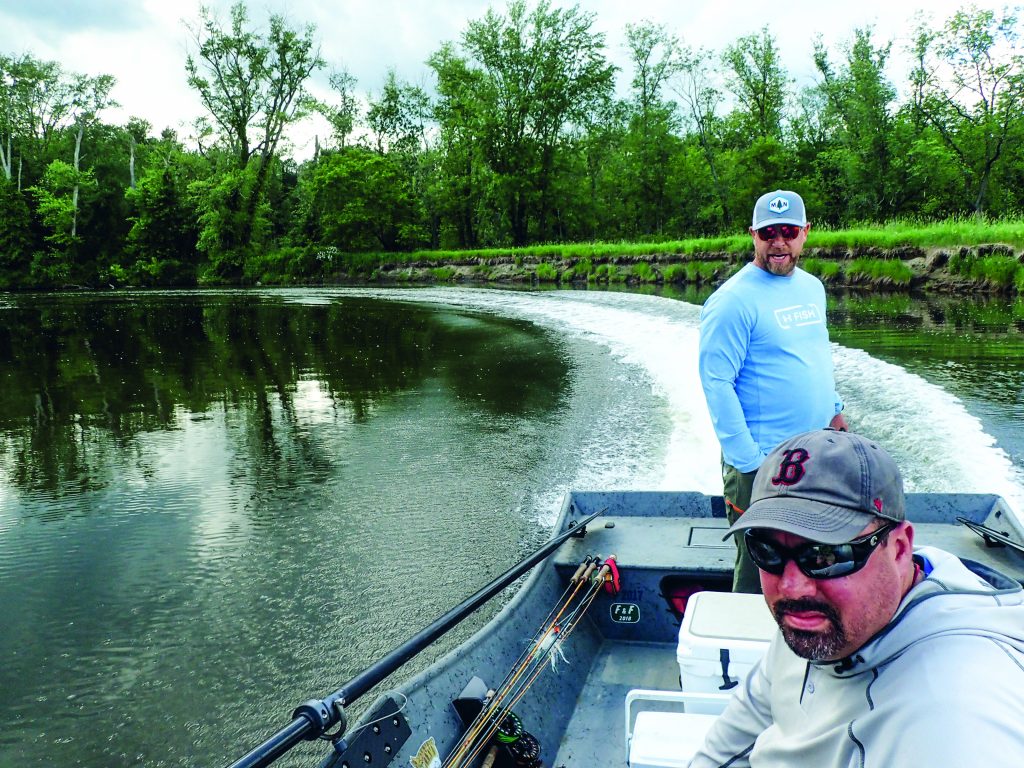 Guided Connecticut Pike Fly Fishing - On The Water