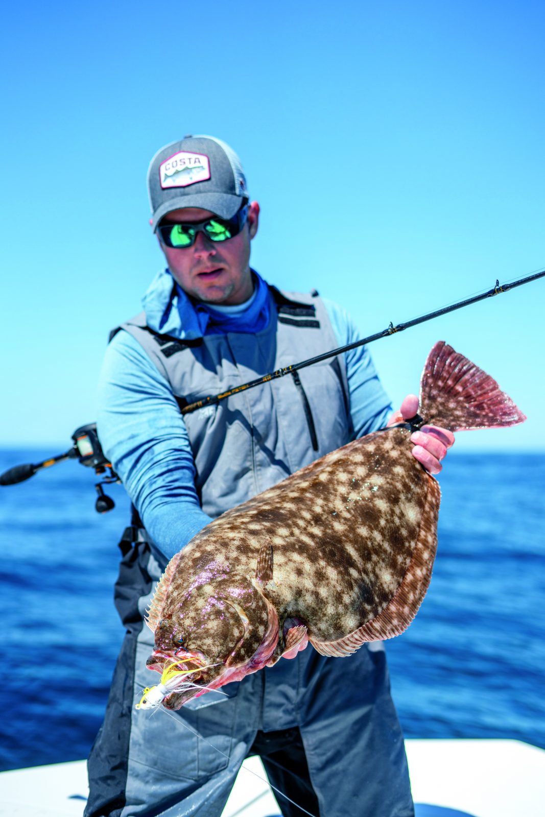 Late Summer Fluke Fishing in New Jersey - On The Water