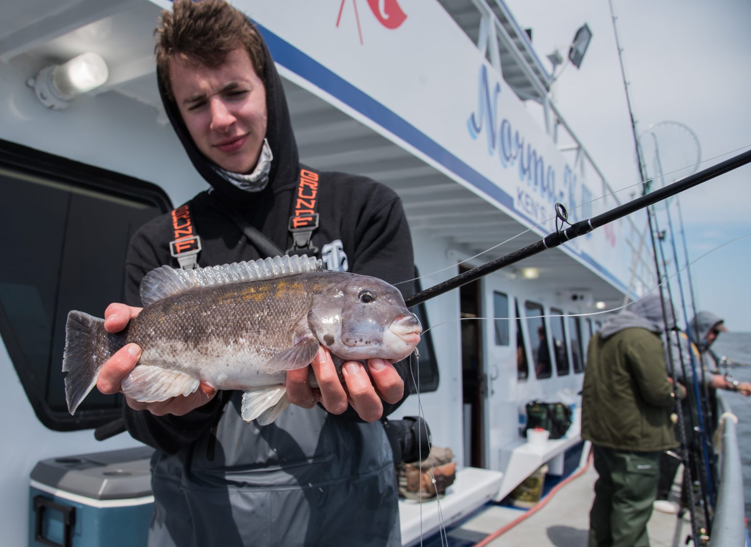 Tautog Fishing on a Party Boat - On The Water