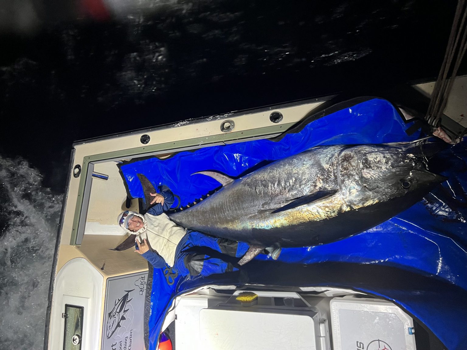 800-Pound Giant Bluefin Tuna Caught South of Newport - On The Water