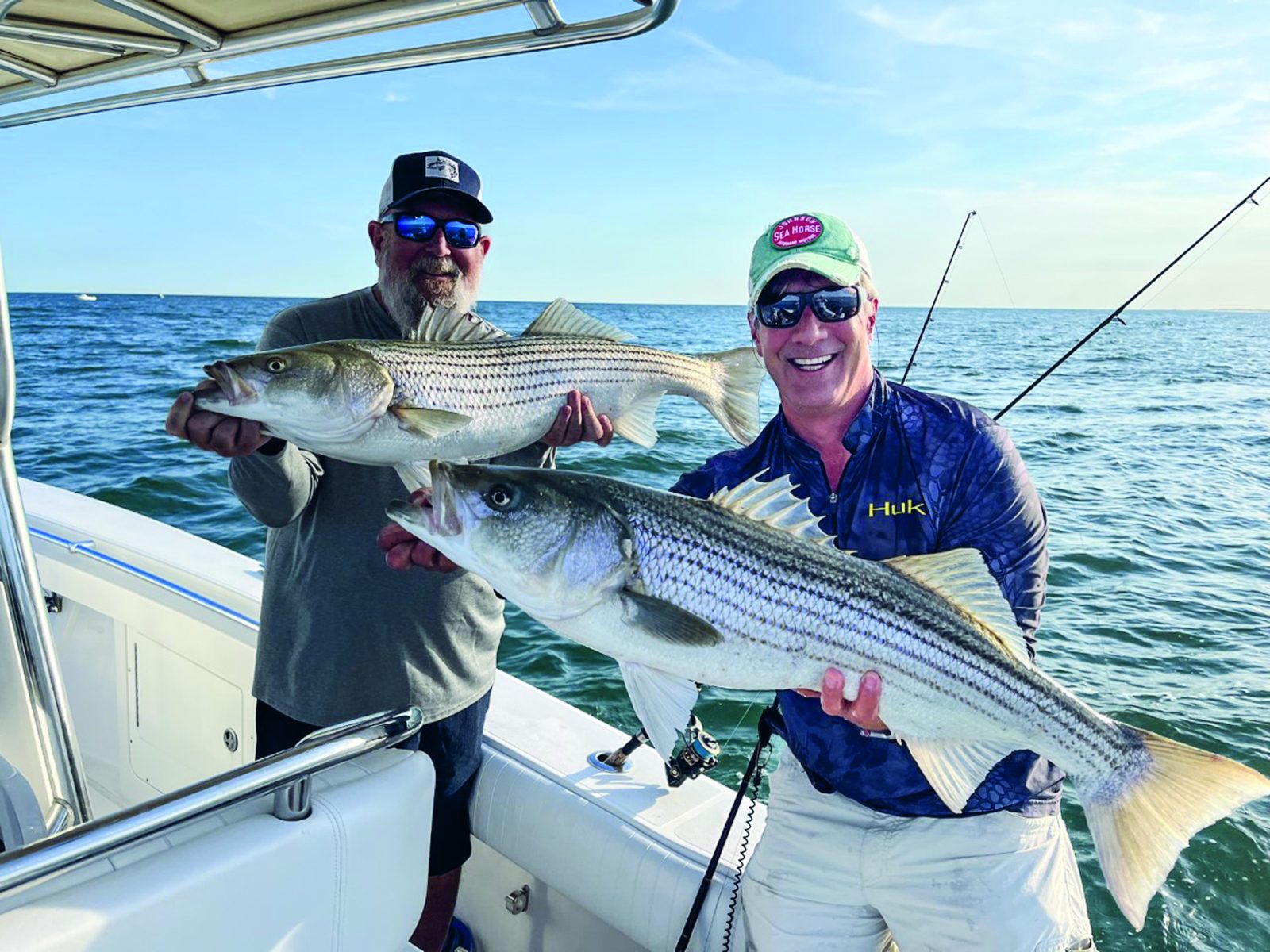 Three Lures for Stripers on Bunker Schools - On The Water