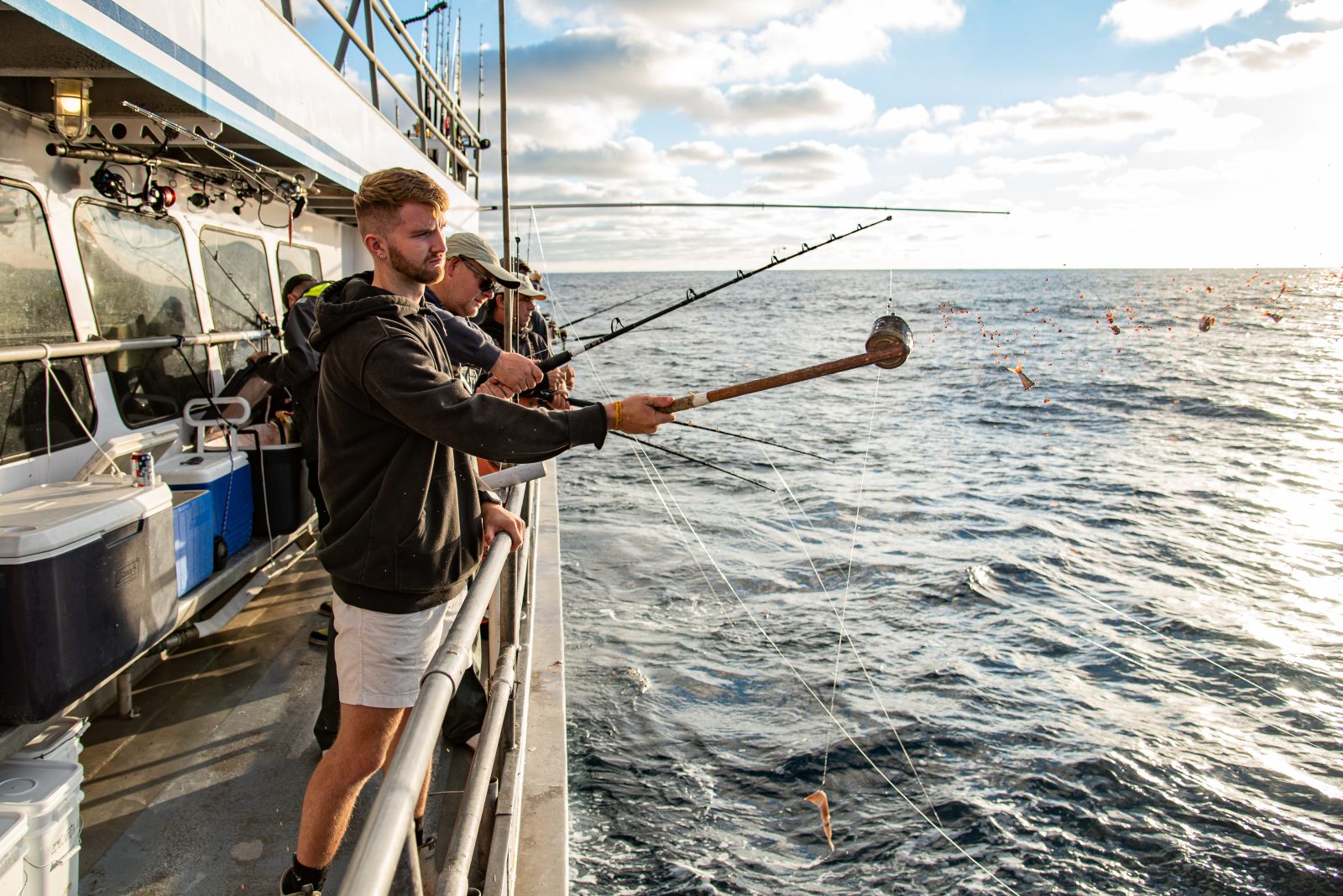 Tuna At the Rail - On The Water