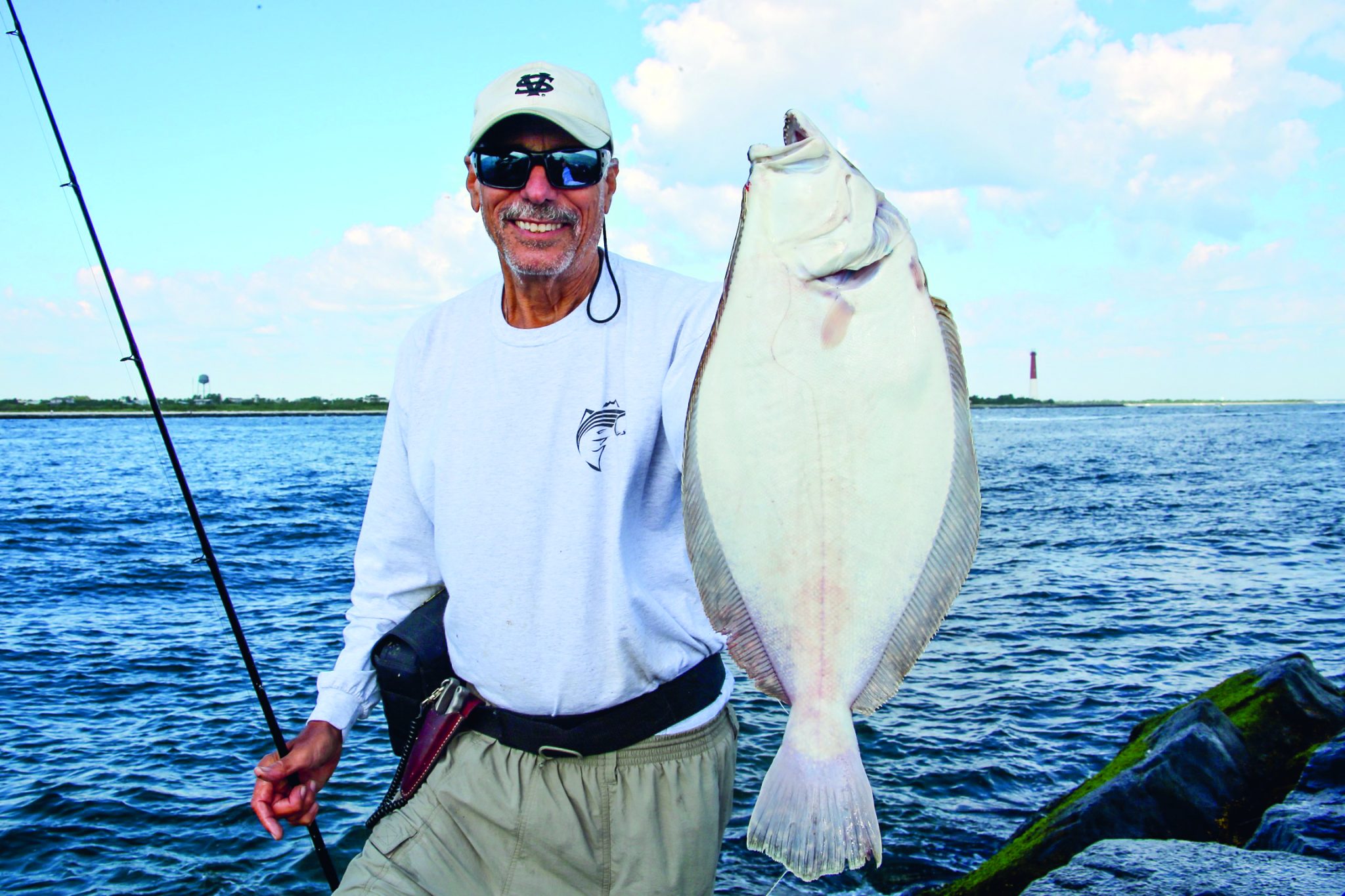 Doormat Fluke from the Beach - On The Water