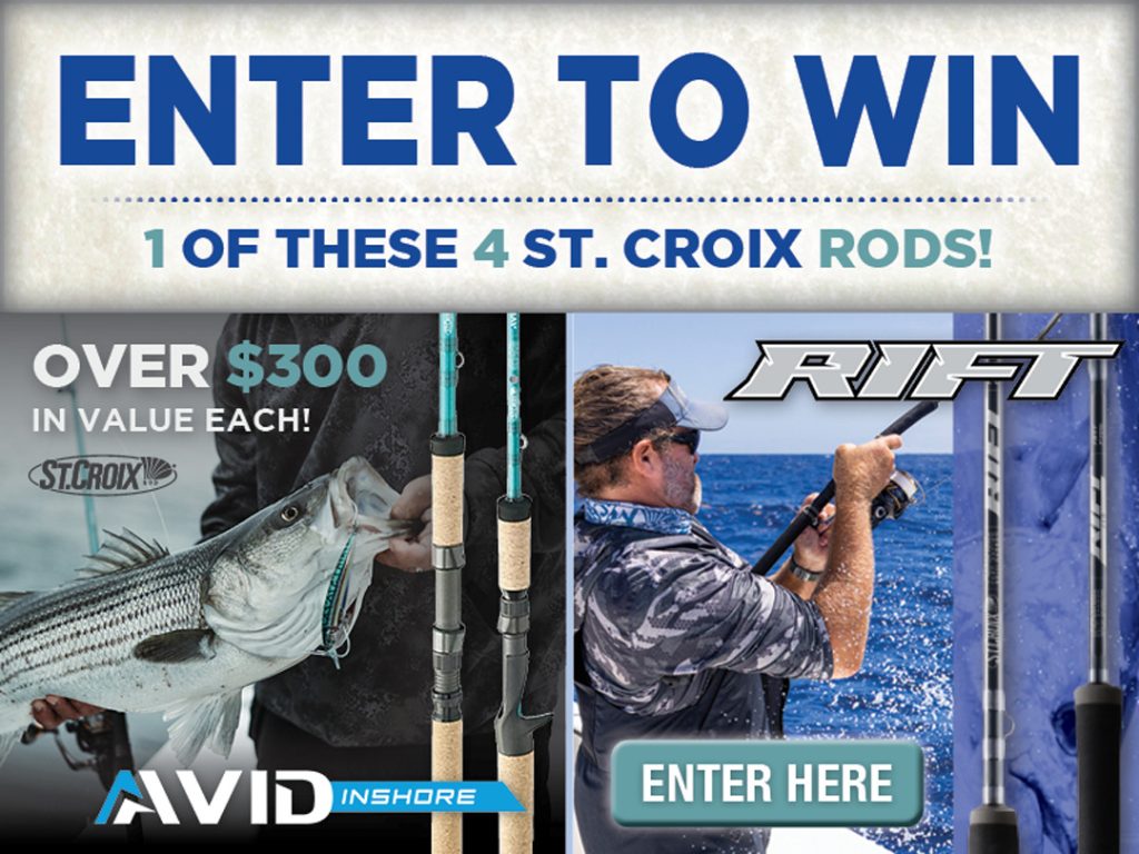 St Croix Rift and Avid Inshore Rod Giveaway - On The Water