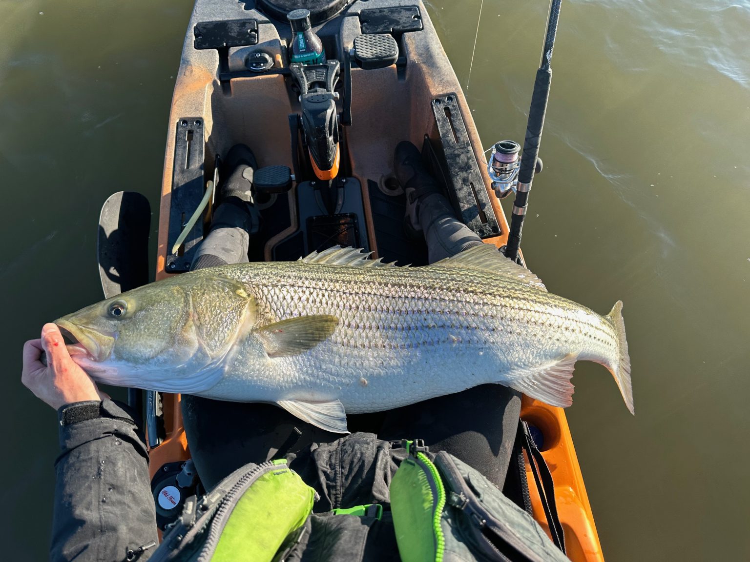 On-Call Striper Fishing - On The Water