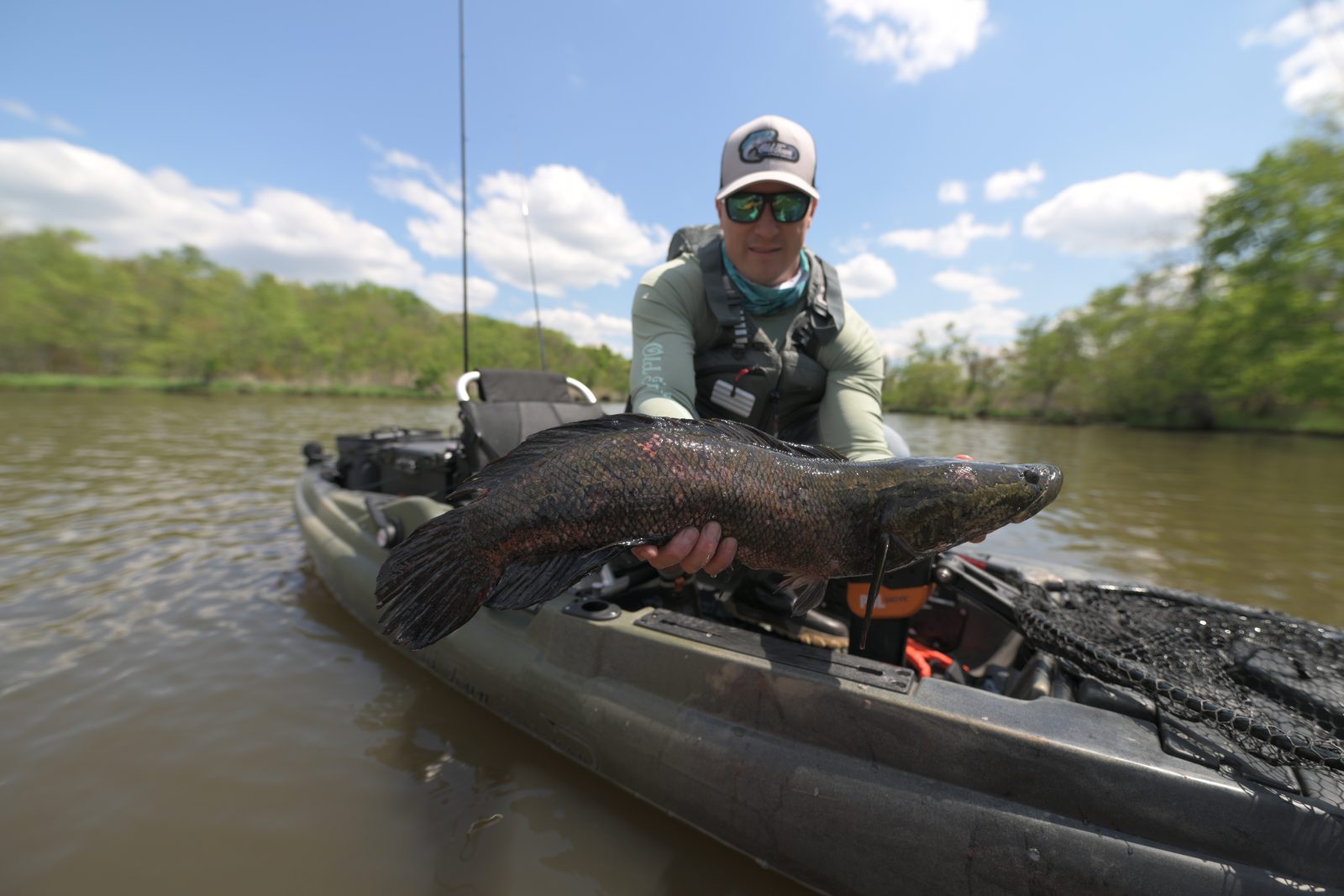 Kayak Fishing for Snakehead - On The Water