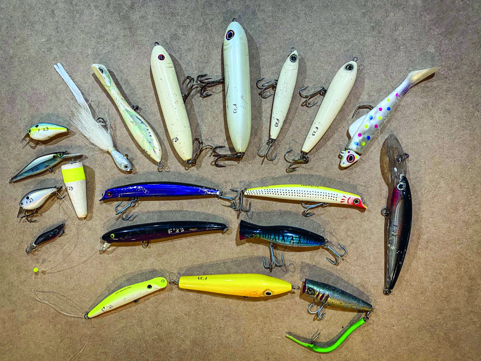 Lost & Found Lures in the Surf - On The Water