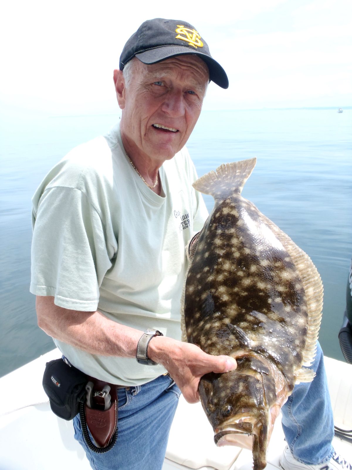 Spring Fluke Fishing in Smithtown Bay - On The Water