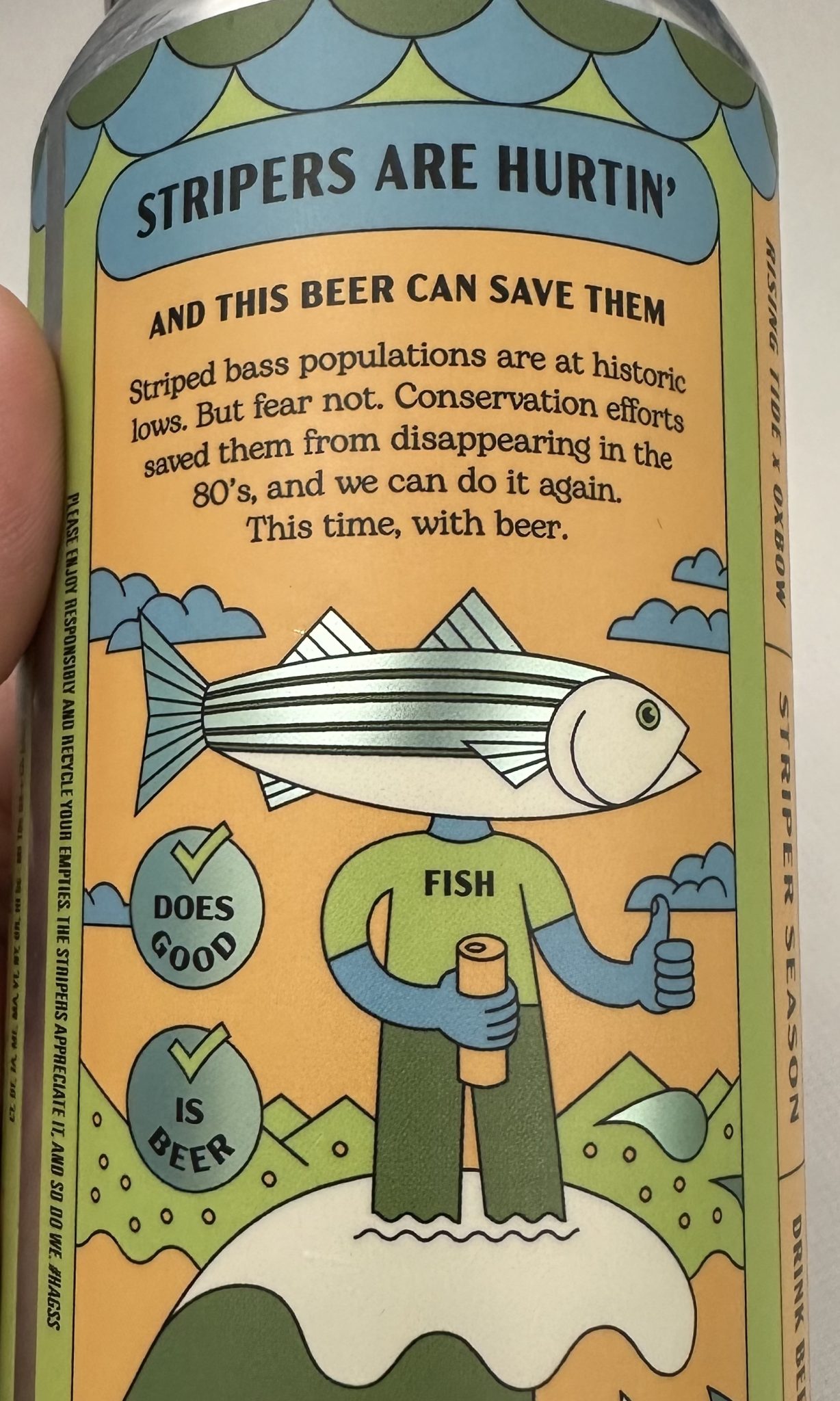 Fish Beer Friday Review: Striper Season Ale - On The Water
