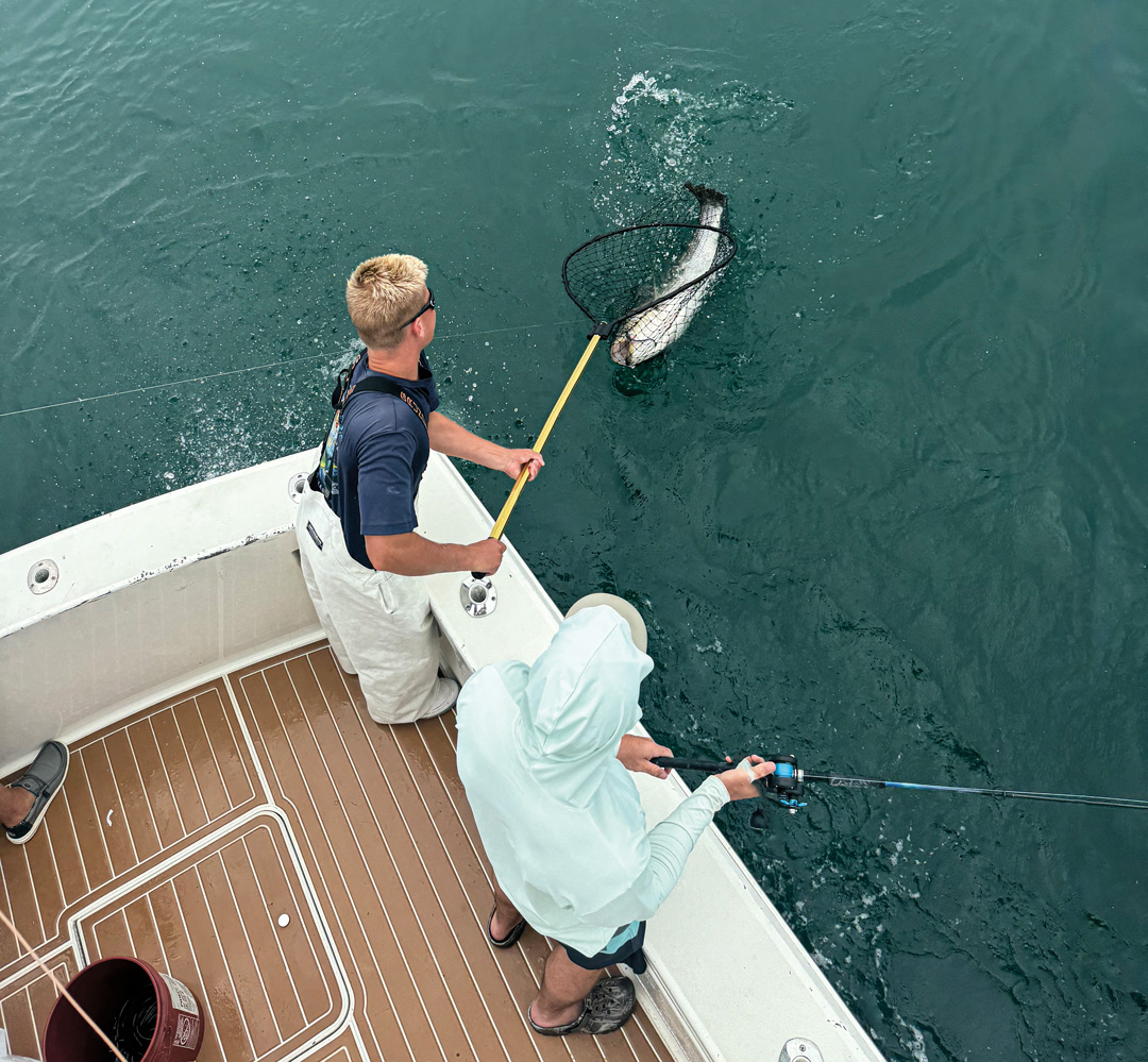 Early Season Striped Bass Fishing at Block Island - On The Water