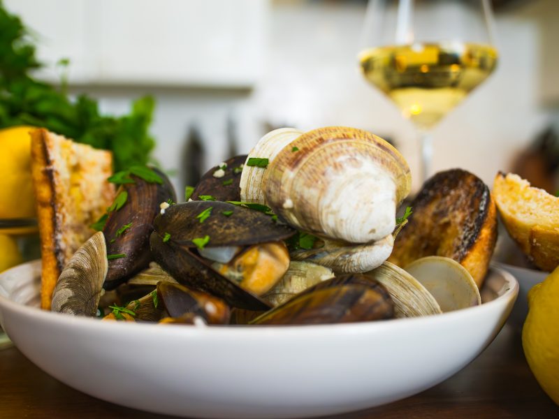 Recipe: Steamed Clams and Mussels - On The Water