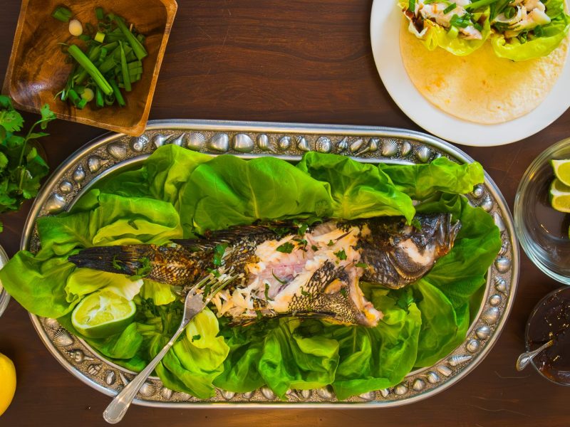 Recipe: Handheld Grilled Whole Black Sea Bass - On The Water