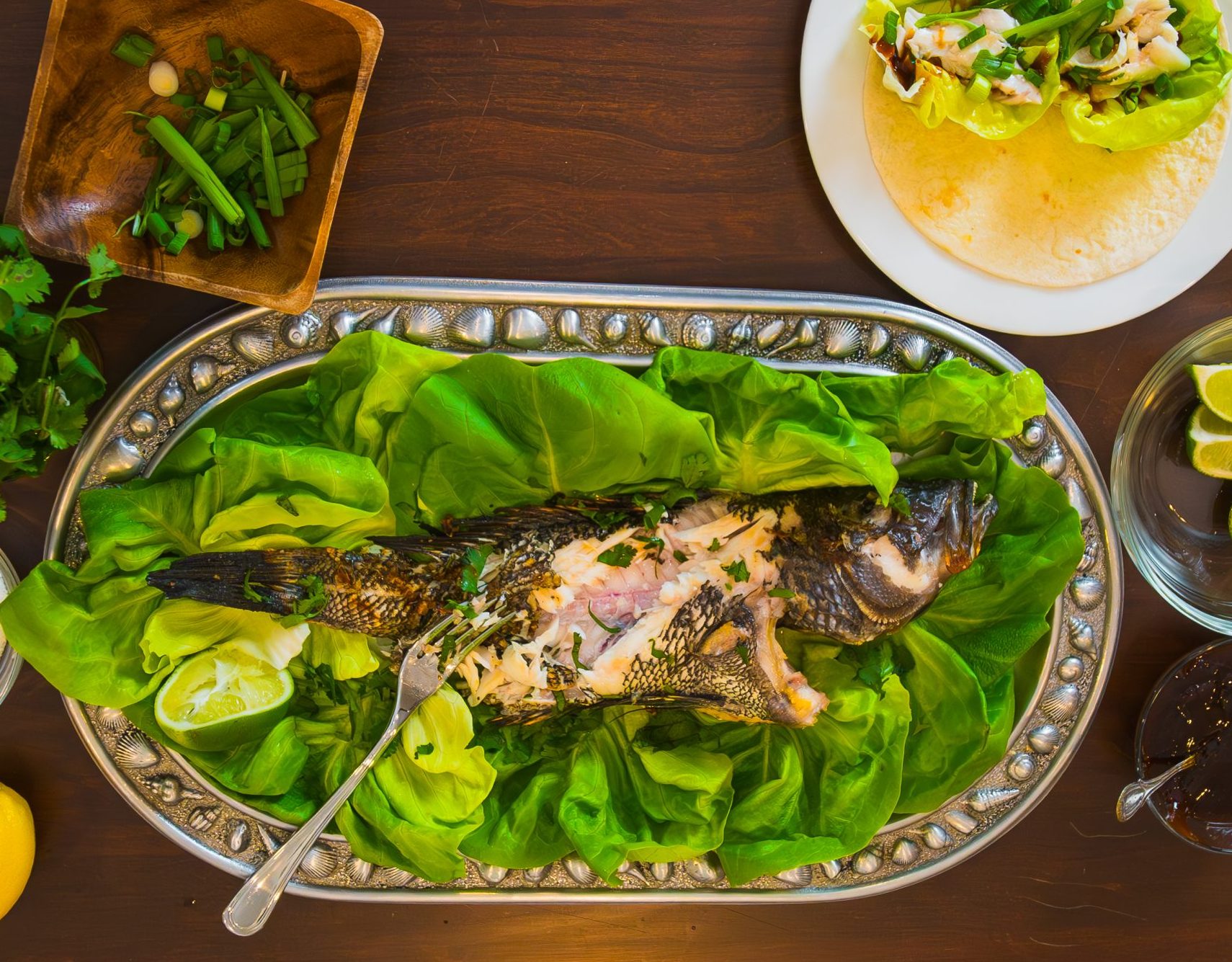 Recipe: Handheld Grilled Whole Black Sea Bass - On The Water